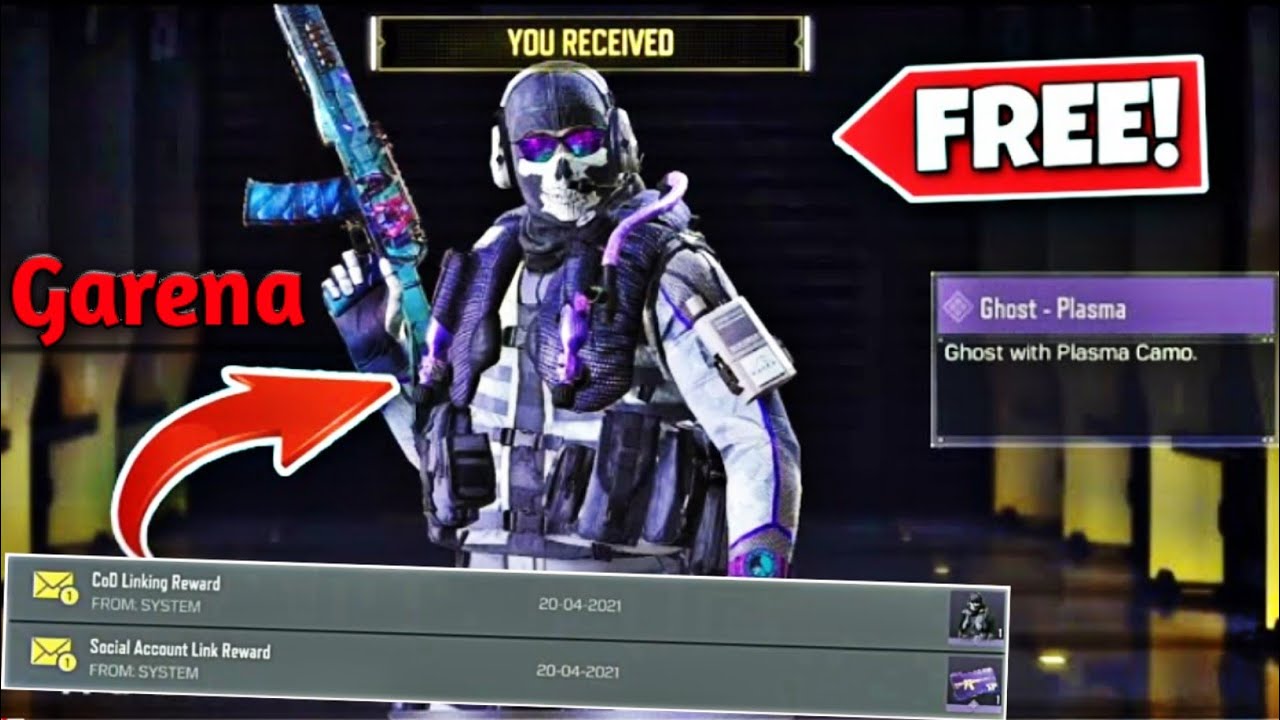 How to Get Free Ghost skin in COD Mobile | Free Ghost Skin COD Mobile ...