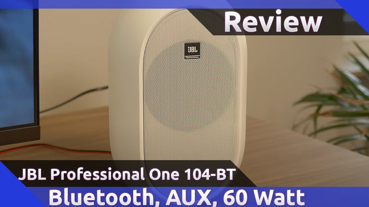 JBL Professional One 104-BT Review (2021) - YouTube