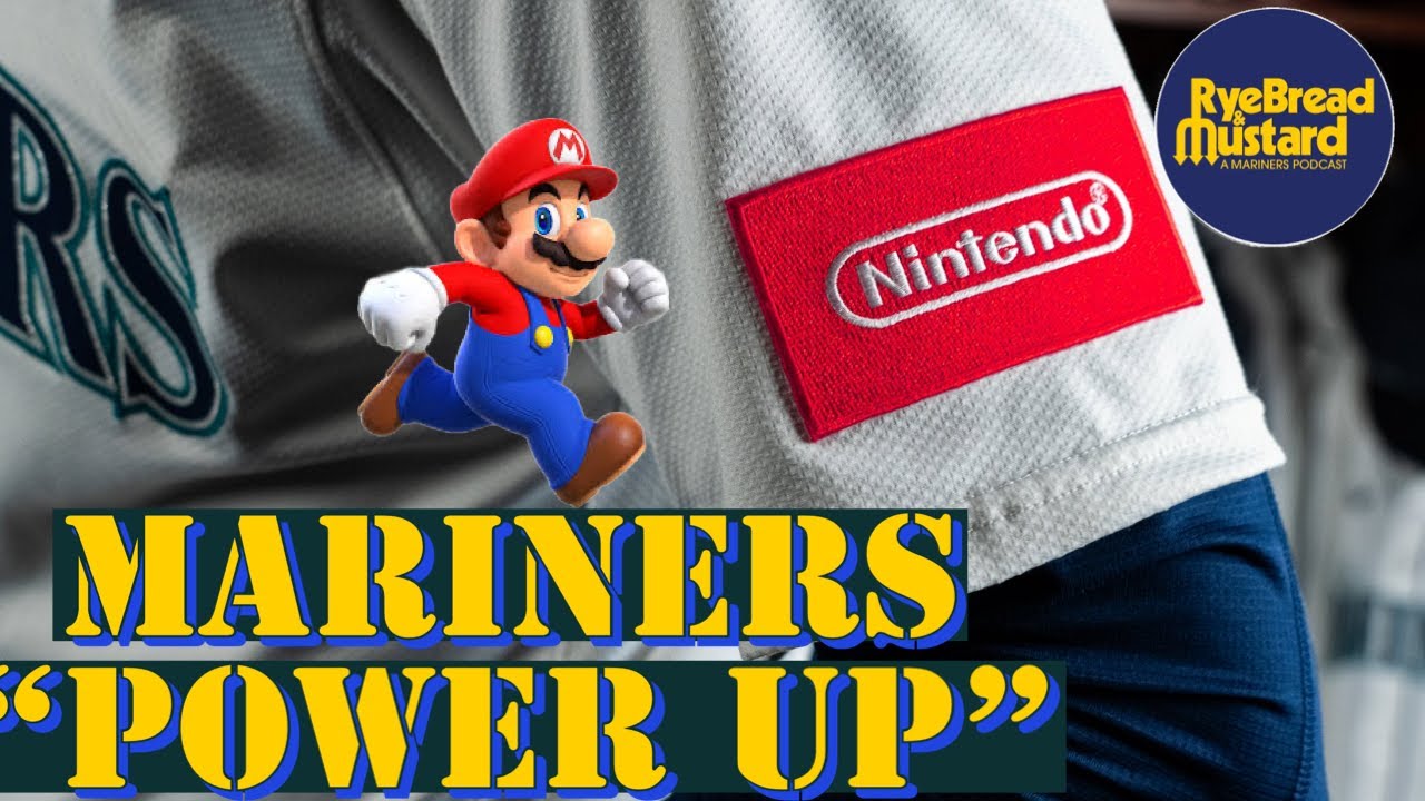 Mariners fans "losing it" over the Nintendo patch. Opening Day roster ...