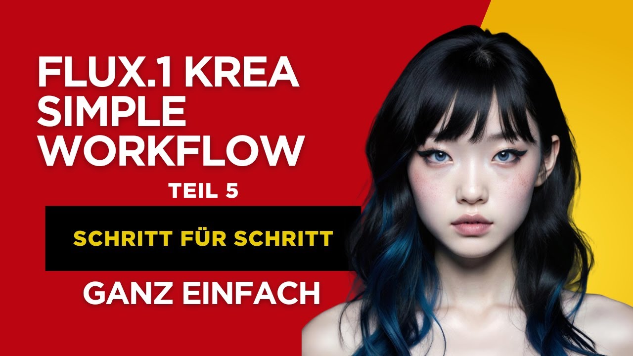 FLUX.1 Krea: REALISTISCHE KI Bilder, KI Models, ComfyUI, Schritt für ...