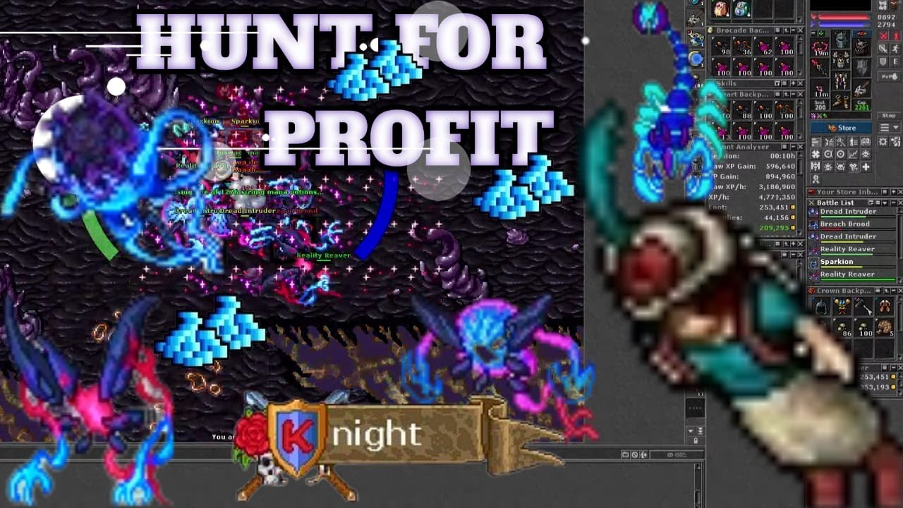 LIVE TIBIA AO VIVO - RENDA EXTRA!! 🔴 EK 600+ 💪 | Dicas e Gameplay de Tibia 🎮" - YouTube