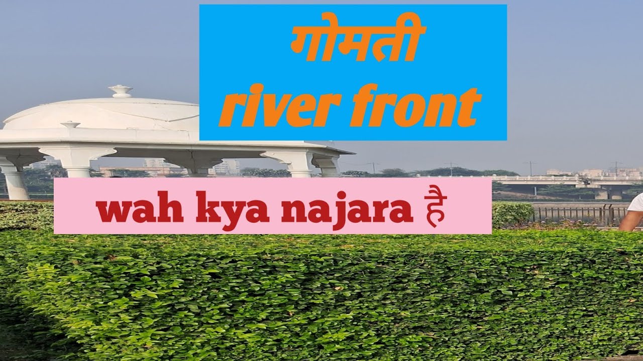 morning tour at GoMTI river front|| most beautiful view - YouTube