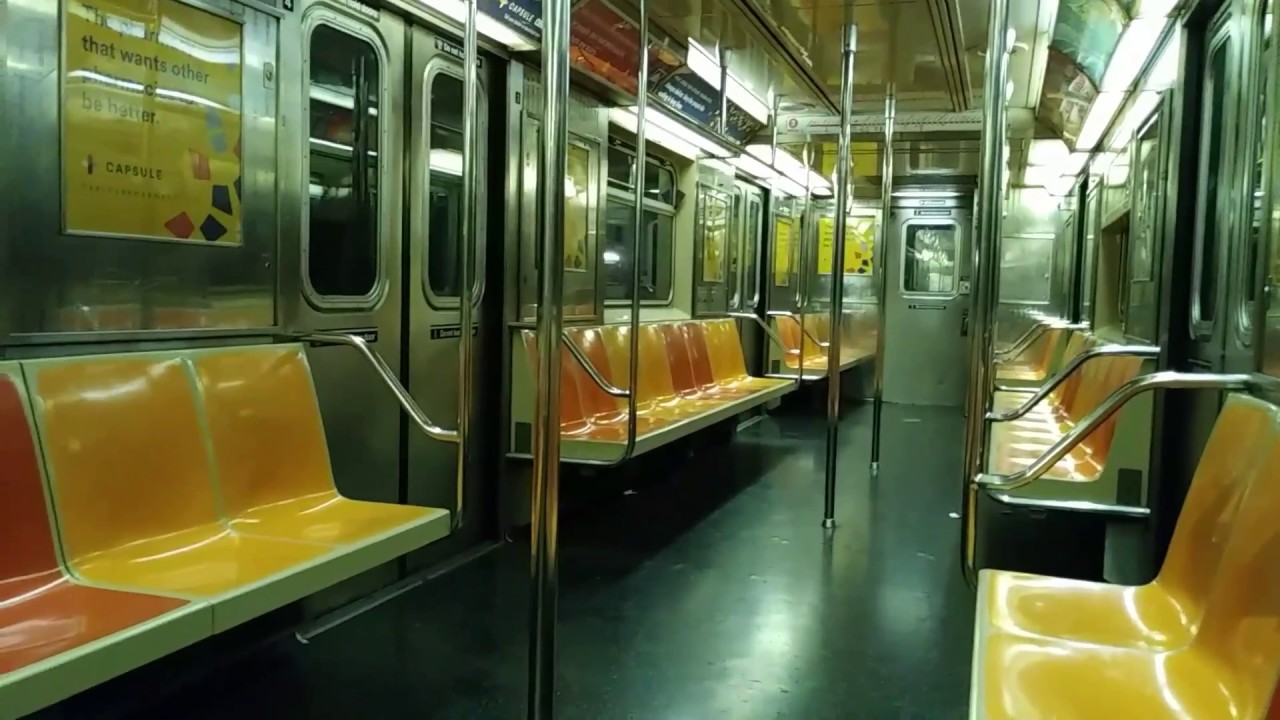 IRT Eastern Parkway Line: Manhattan-bound R62 3 Train Ride - YouTube