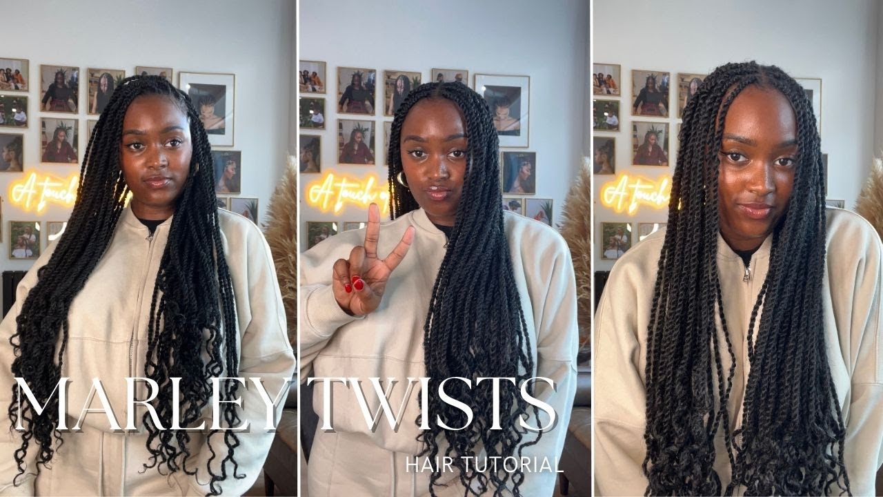 MARLEY TWISTS HAIR TUTORIAL - YouTube