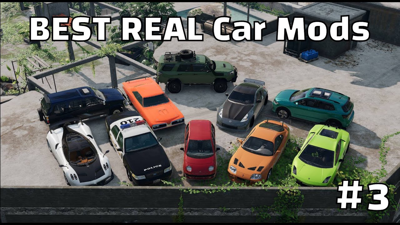 The BEST REAL Car Mods In BeamNG #3 - YouTube
