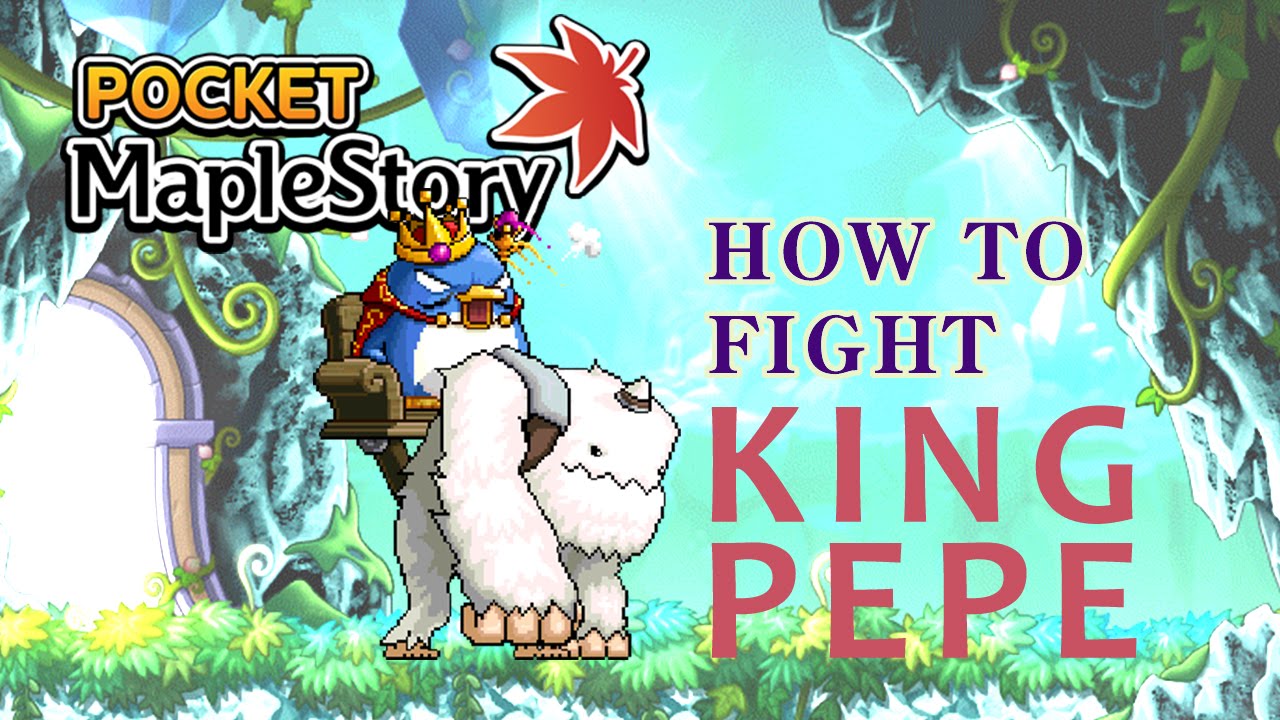 [Global Pocket MapleStory] Mercedes King Pepe Boss Fight! TIPS AND ...