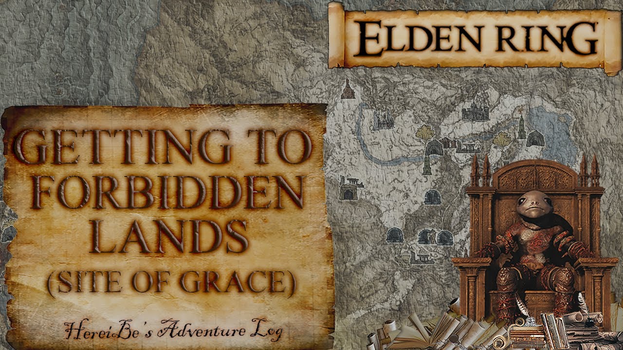 Getting to Forbidden Lands Site of Grace | Elden Ring - YouTube