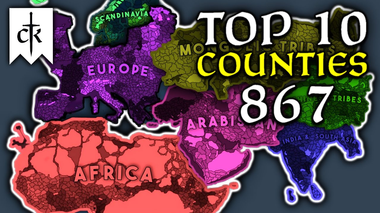 The Ultimate Guide for The Best Counties in 867 - The Whole World - YouTube