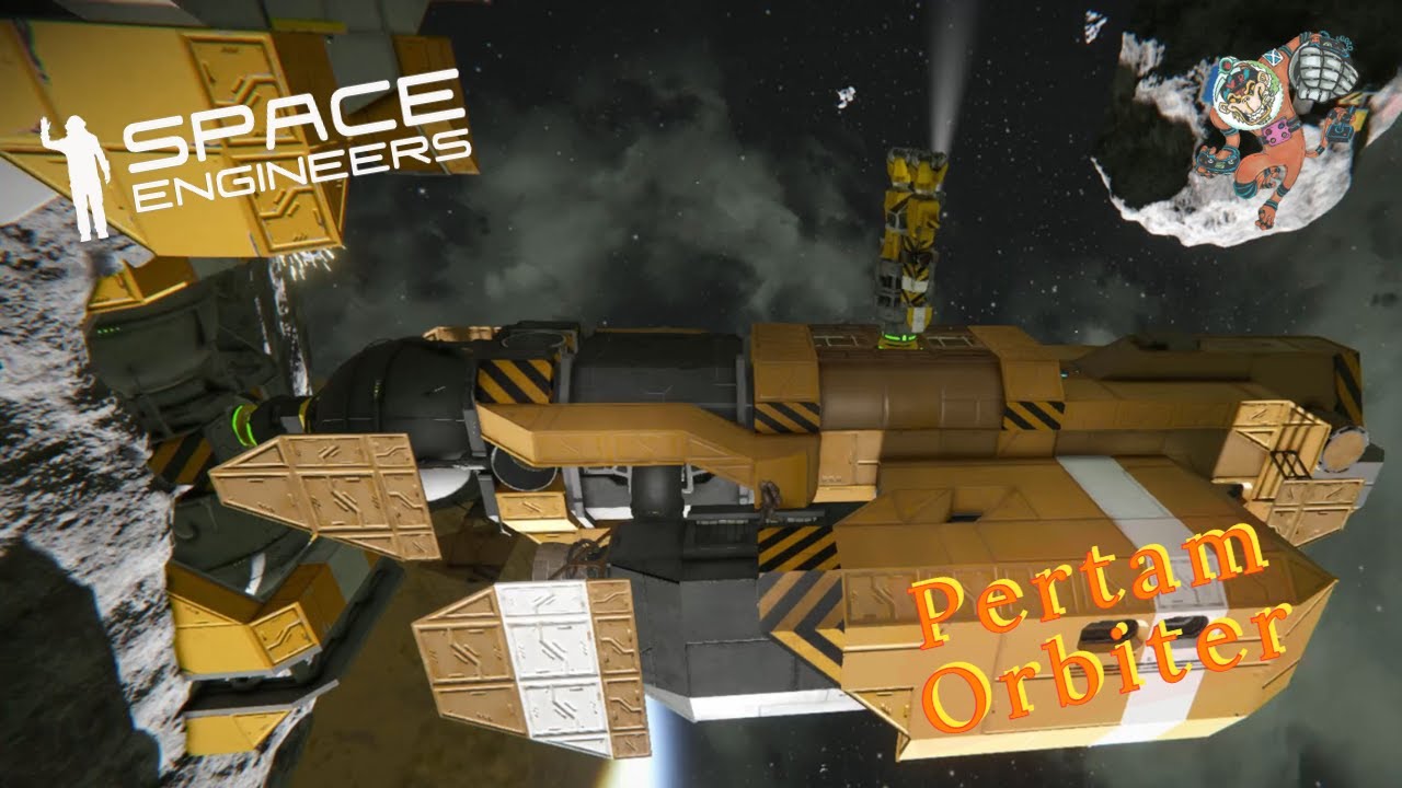 Space Engineers -- Pertam Orbiter -- E1 - YouTube
