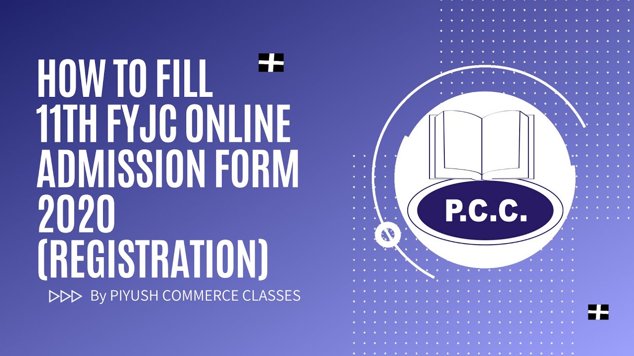 Student Registration Form Filling - Step by Step Guide | FYJC (11th ...