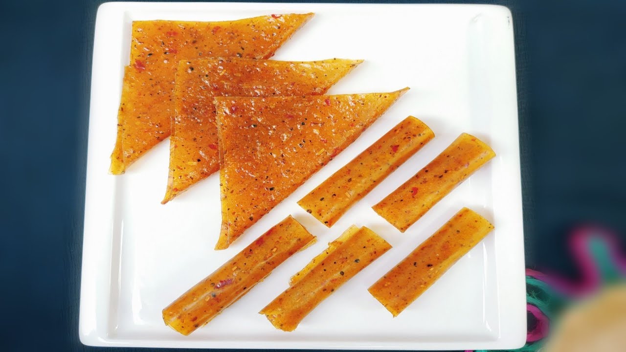 কাঁচা আমের আমসত্ব,কাঁচা আমের হজমী,Raw mango bar,Mango bar recipe - YouTube