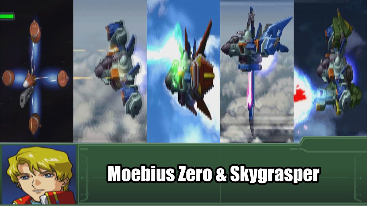 [ENG]Super Robot Wars Alpha 3 - Moebius Zero & Skygrasper Attacks|第3次スパロボα - メビウス・ゼロ & スカイグラスパー ...