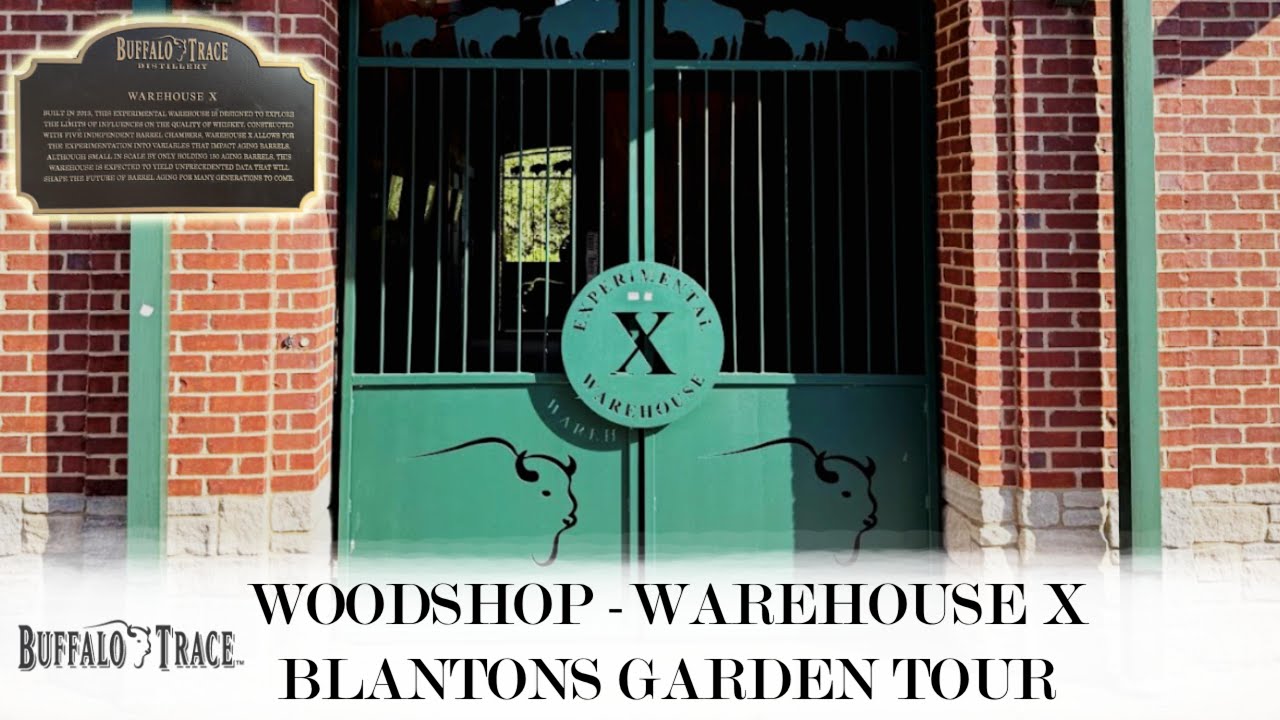 Buffalo Trace - Warehouse X & Blanton's Garden Tour - YouTube