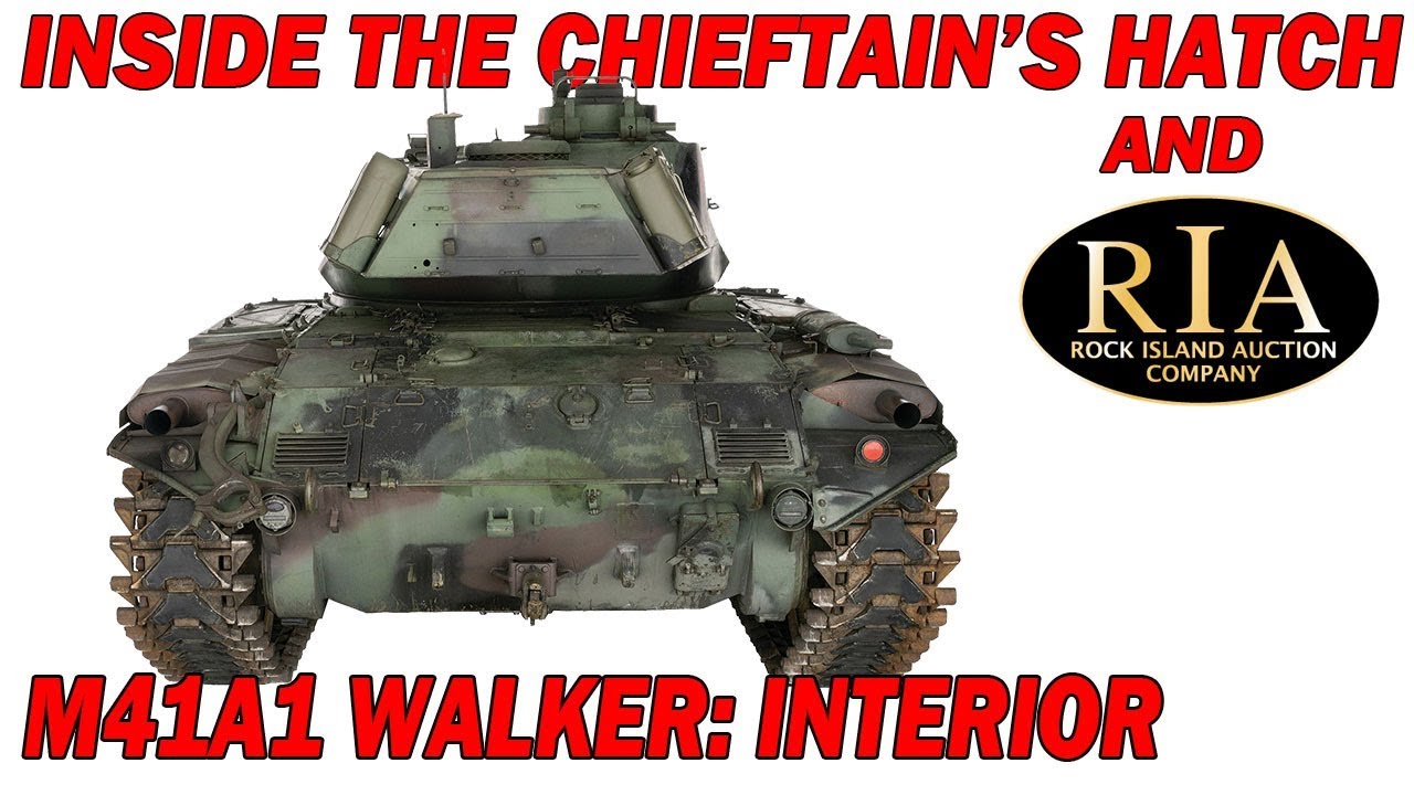 Inside the Chieftain's Hatch: M41 Walker Bulldog, Pt 2 - YouTube