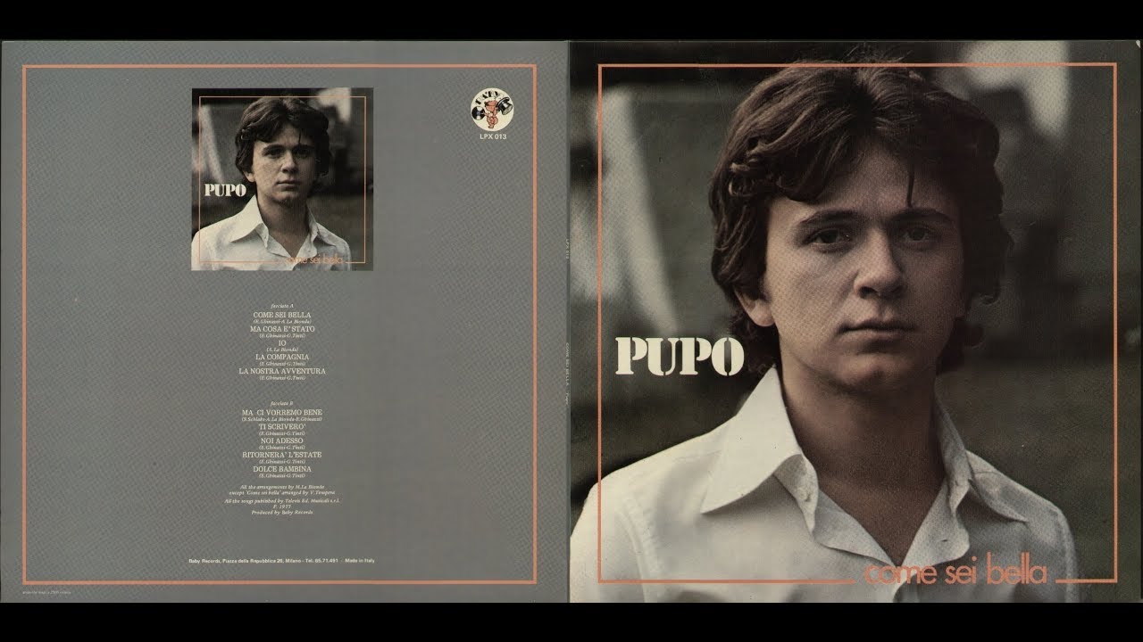 - PUPO - COME SEI BELLA - (- Baby Records, LPX 013 - 1977 - ) - FULL ...