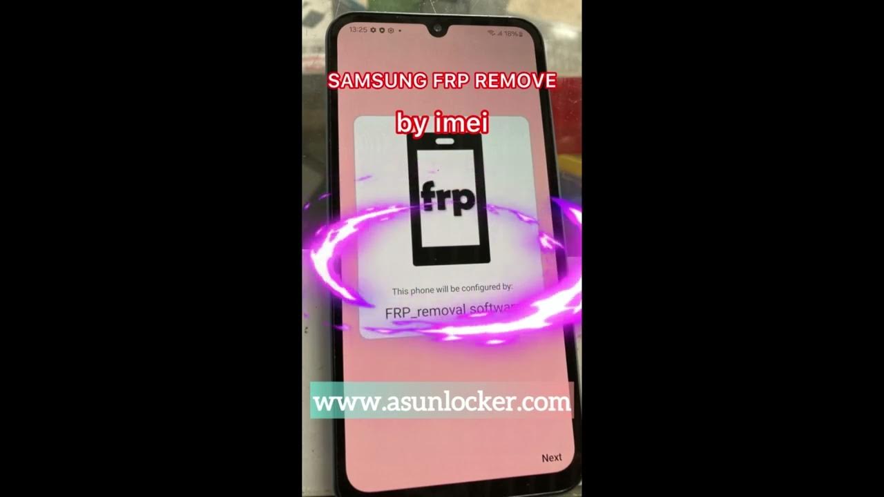 SAMSUNG FRP REMOVE AUTO BY IMEI - YouTube