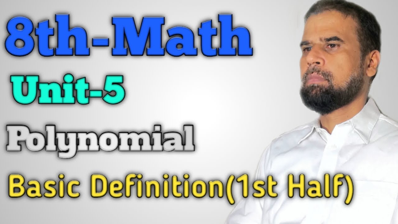 Math (Class 8th) Ch#5 Definitions Fisrt half - YouTube
