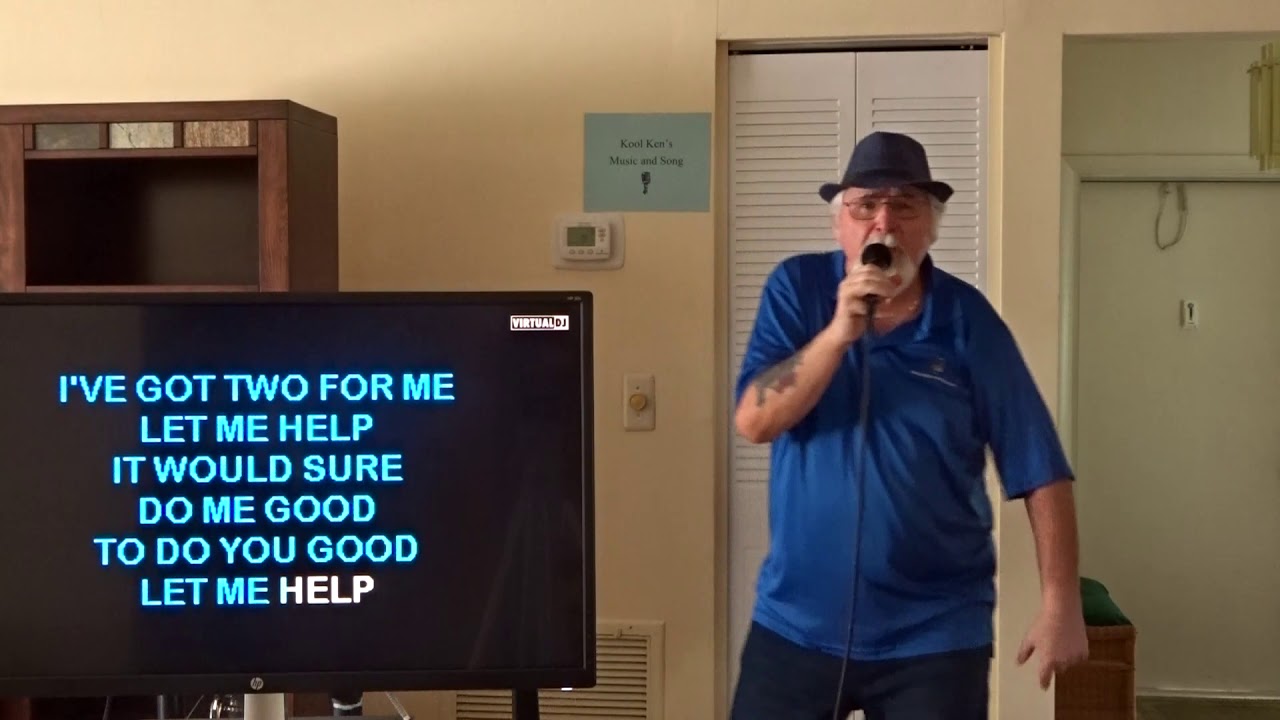 Kool Ken Show singing Seventies Songs For Assisted Living Homes - YouTube