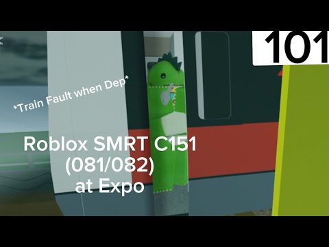 (KHI CGL Wrongrail; Train Fault when Departing; Horn!) Roblox SMRT C151 ...