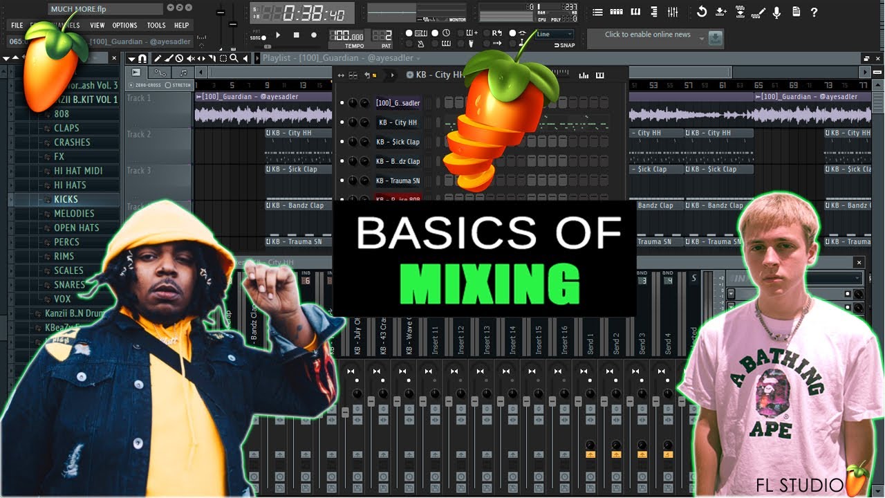 BASICS OF MIXING IN FL STUDIO | Fl Studio Tutorial - YouTube