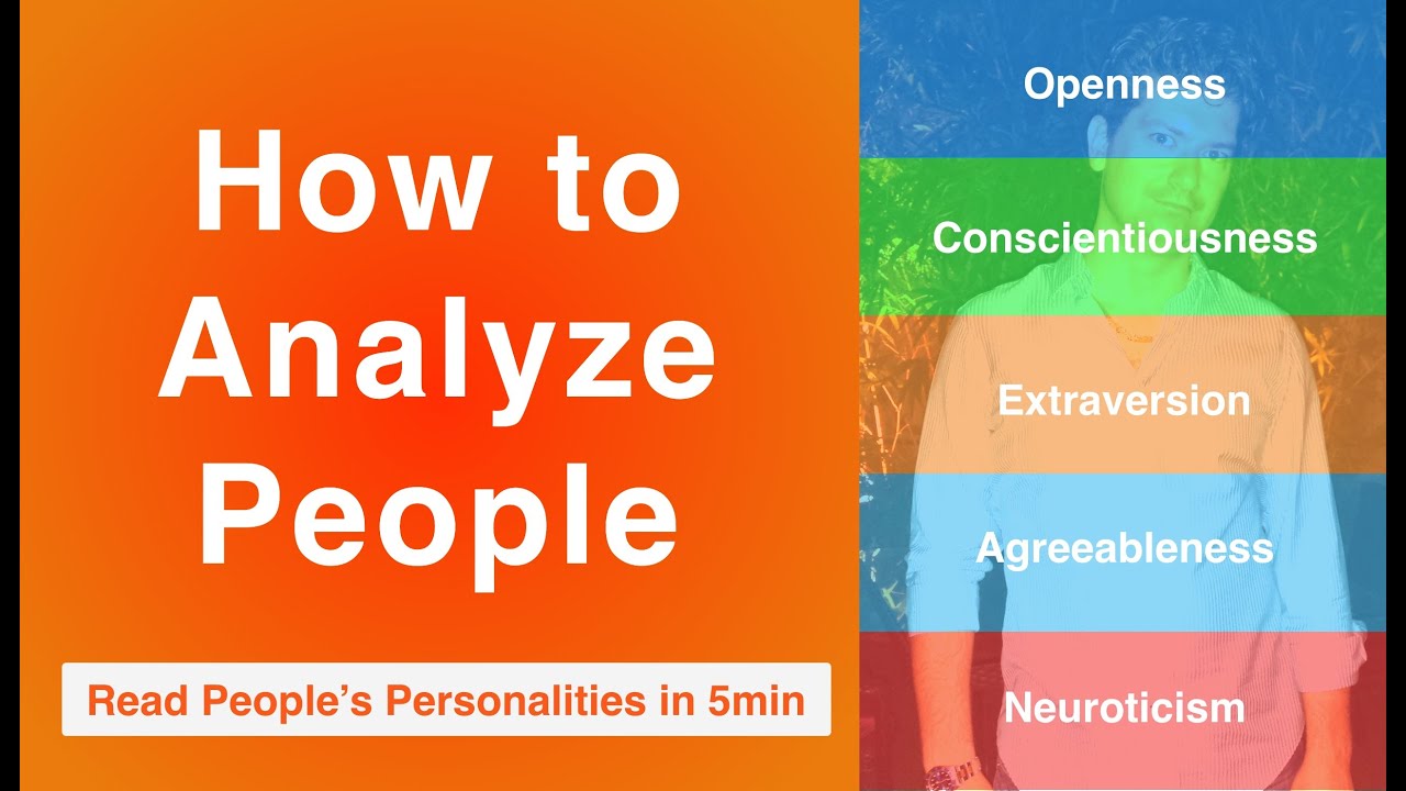 Profile Personalities: How to Analyze People on Sight - YouTube