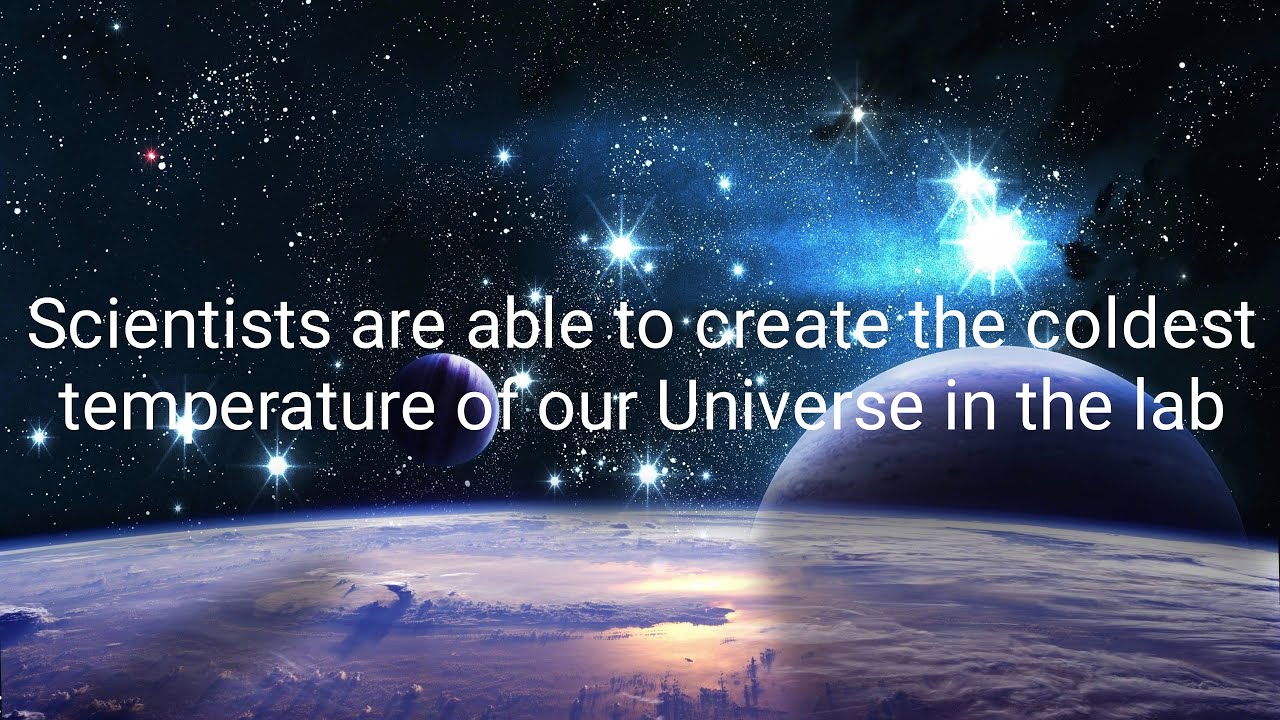 Scientists just broke the record for the coldest temperature ever - YouTube