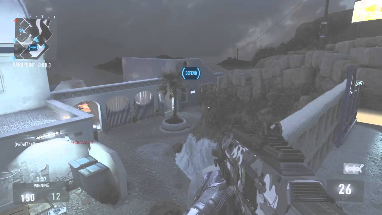 Hardpoint Terrace Epic Sniper Kill - YouTube