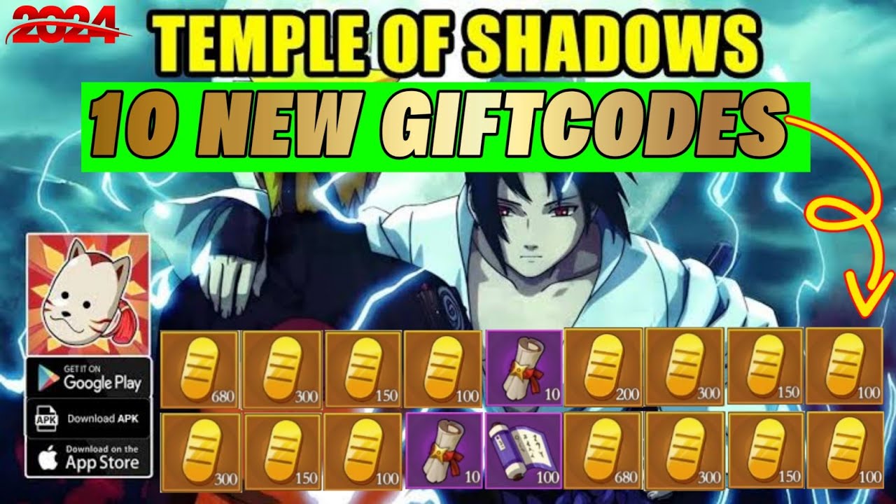 Temple Of Shadows New Gift Code | Temple Of Shadows Codes 2024 | Temple ...