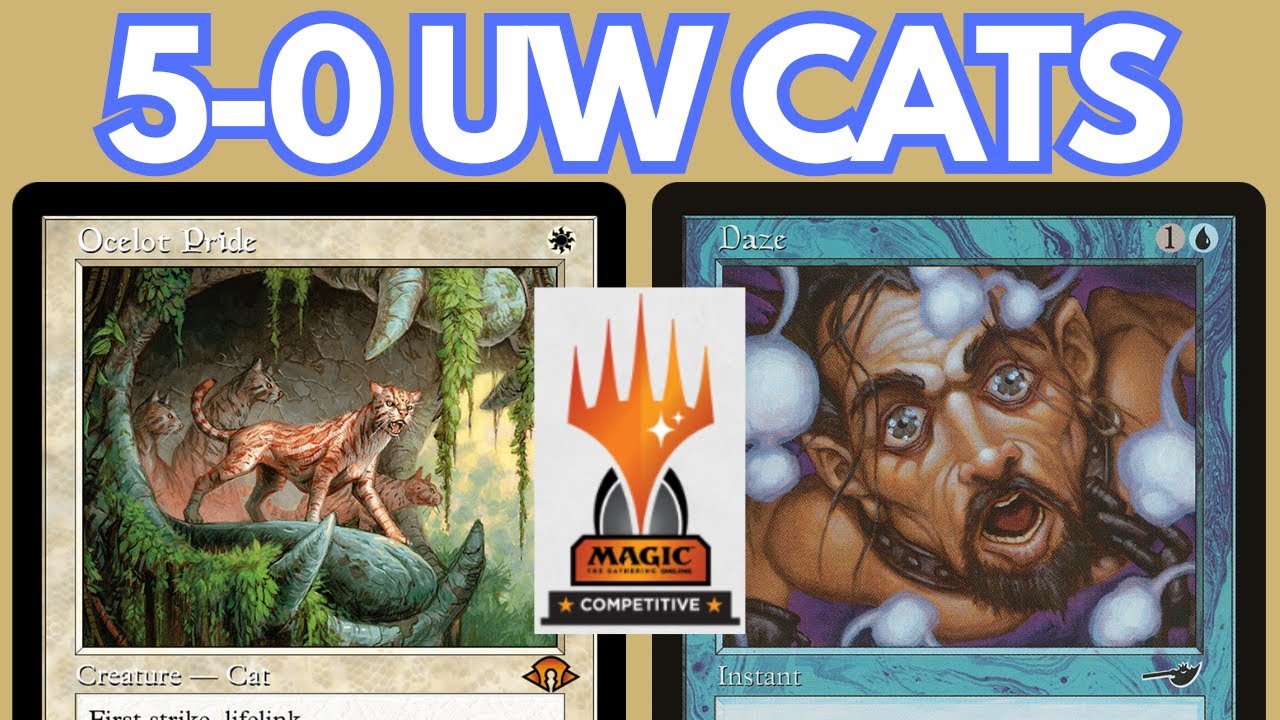 5-0 CAT TEMPO! Legacy UW Guide of Souls Ocelot Pride Aggro feat 4x ...