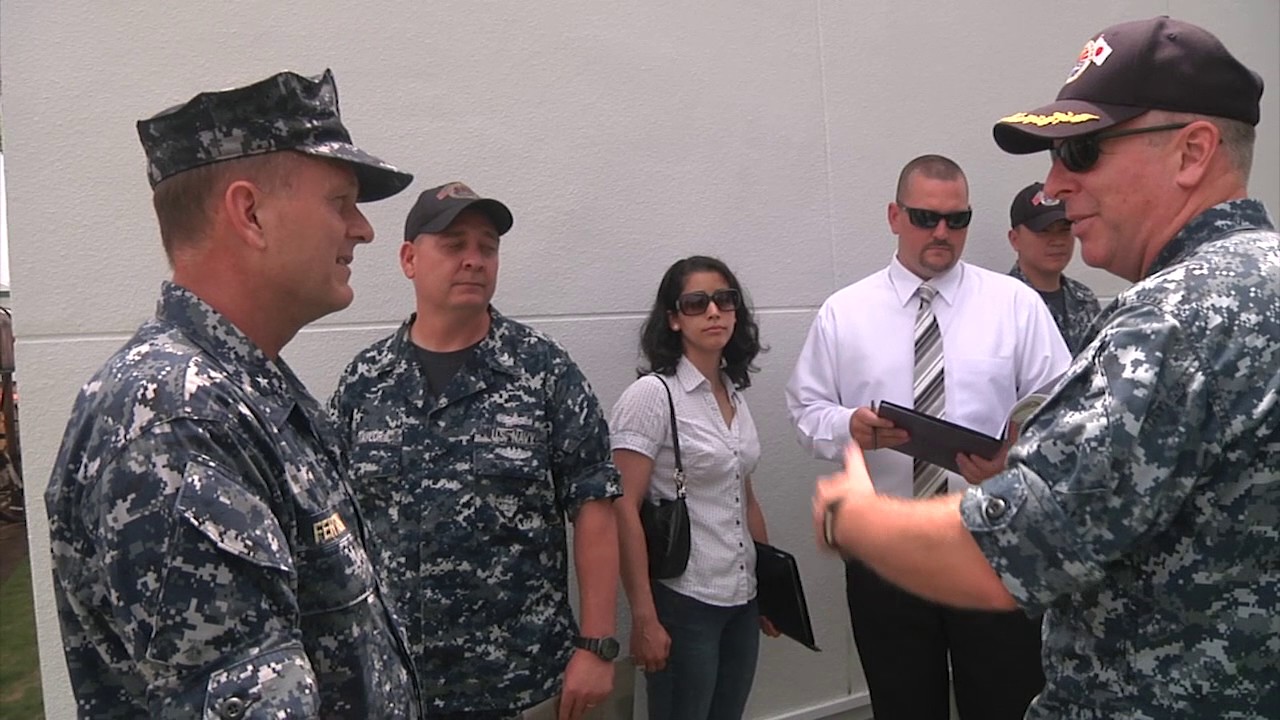 Rear Admiral Gregory Fenton visits Fleet Activities Sasebo - YouTube