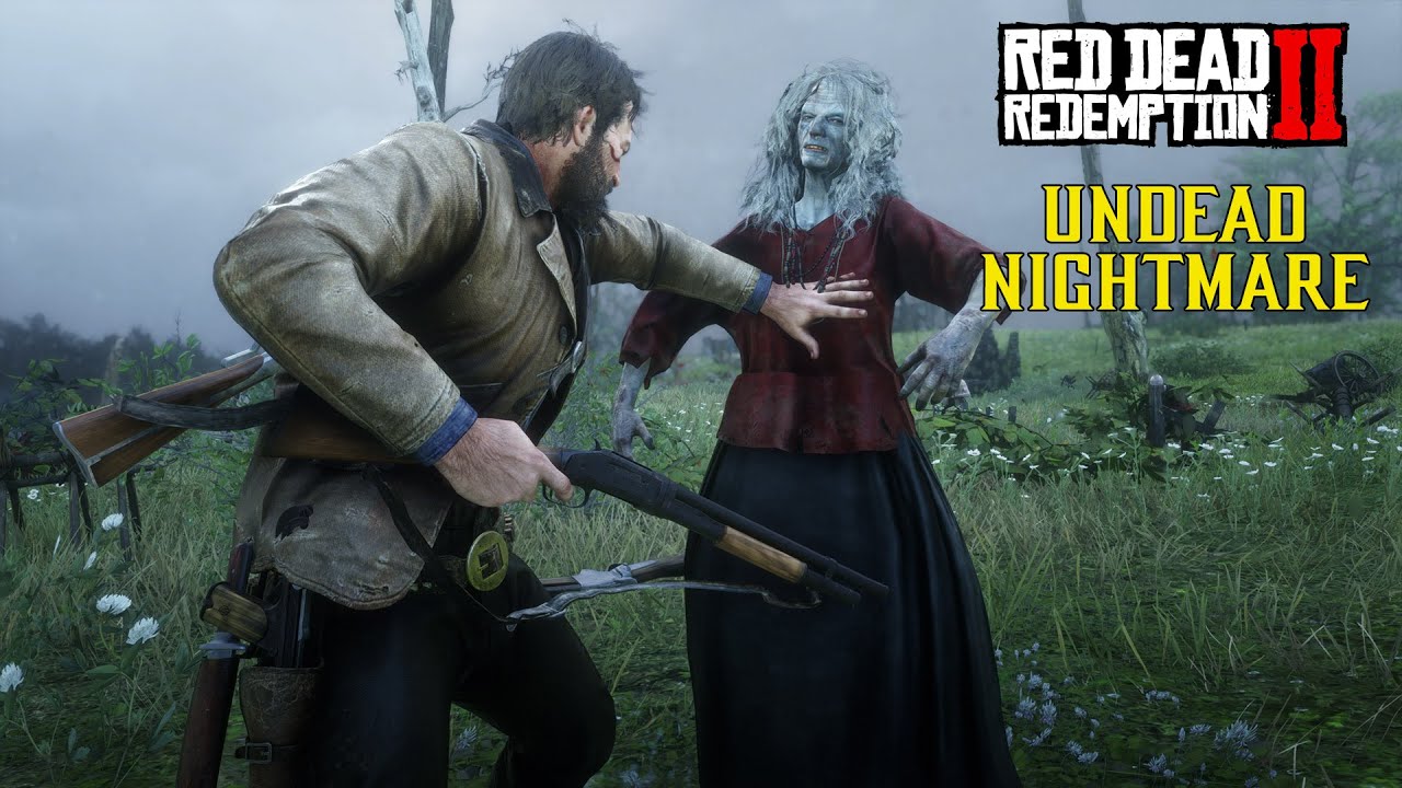 RDR2 Undead Nightmare Survival Gameplay - YouTube