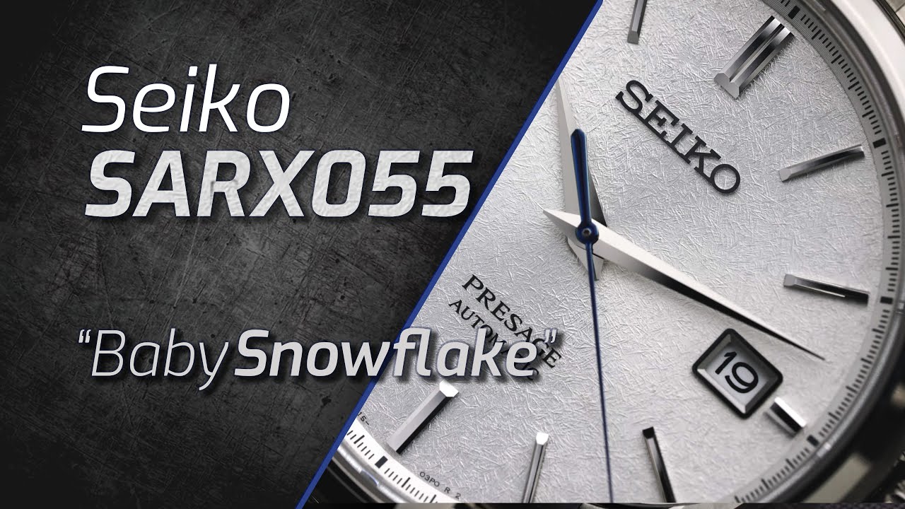 Seiko Presage SARX055 “Baby Snowflake” - Titanyumun Hafifliği (Grand ...