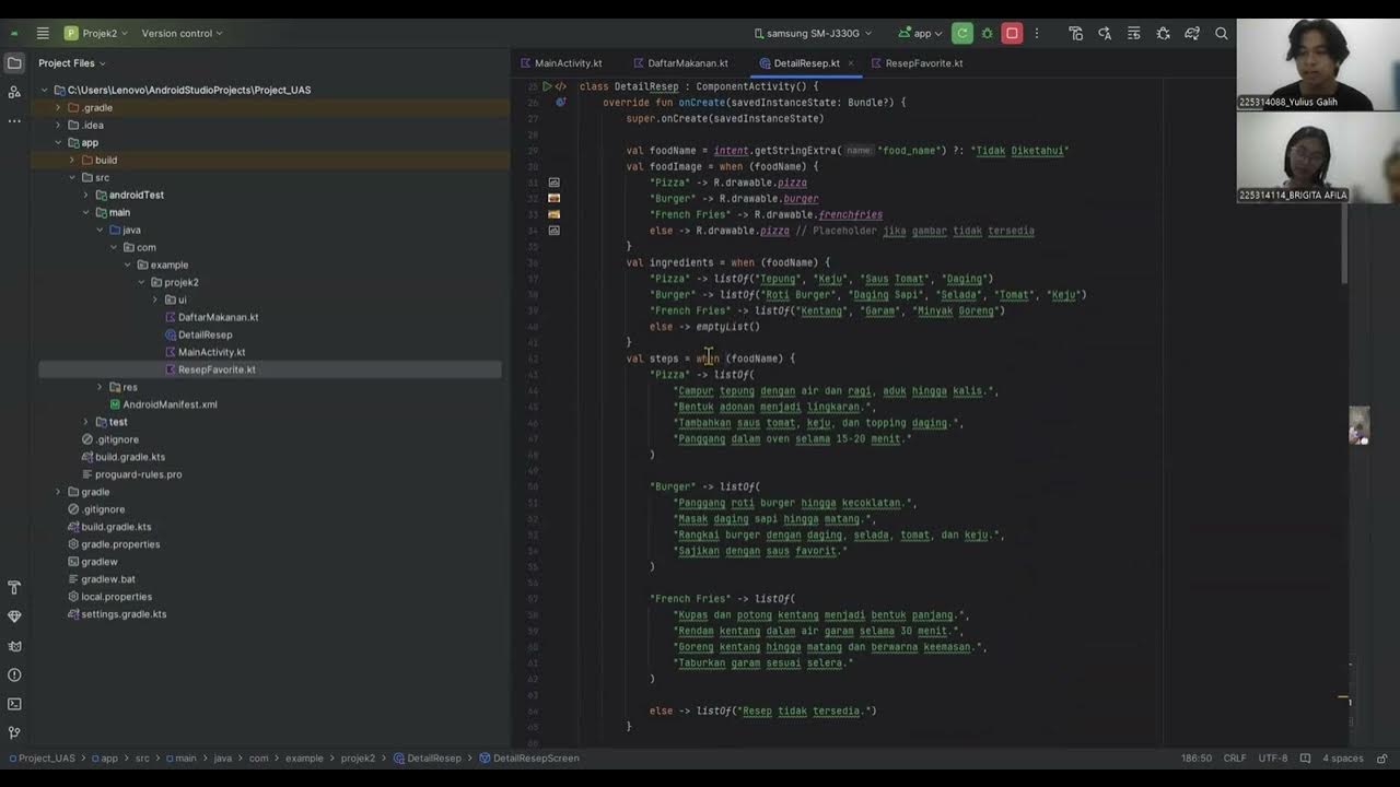 UAS Pemrograman Perangkat Bergerak - YouTube