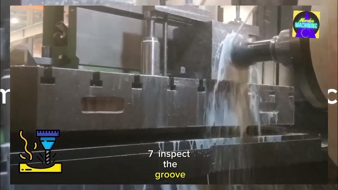 CNC HBM,CNC MACHINE HOW TO WORK AND PROGRAM HOW TO MAKE A OERFECT GROOVE - YouTube