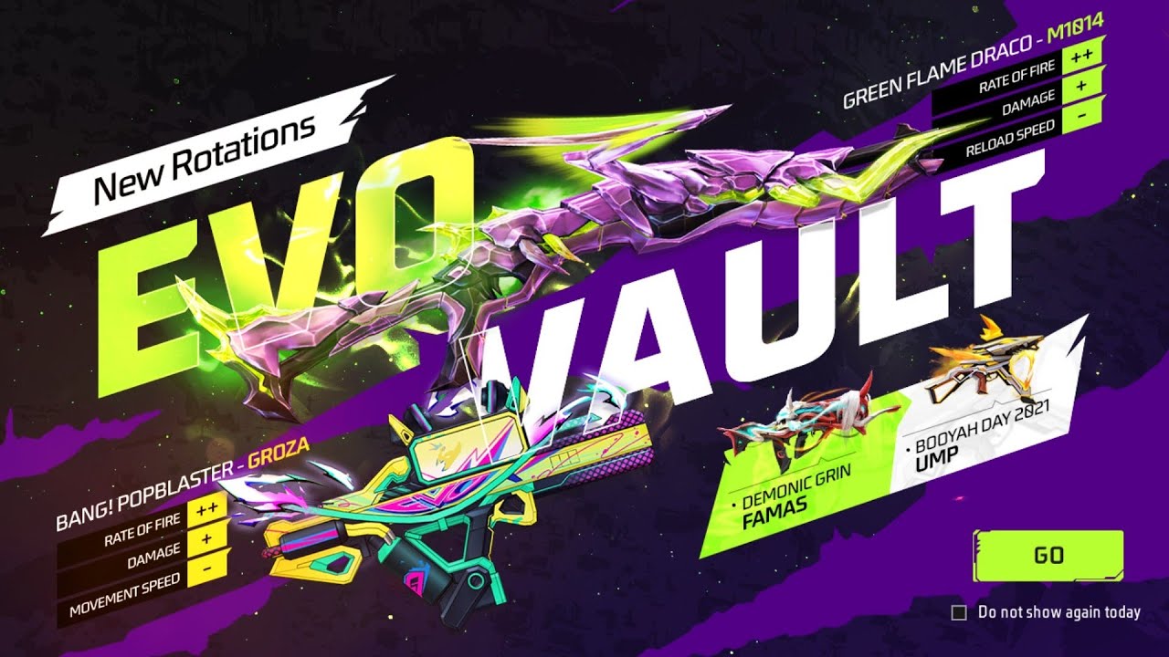 Free fire new evo vault event | evo m1014 evo gun return | evo famas ...