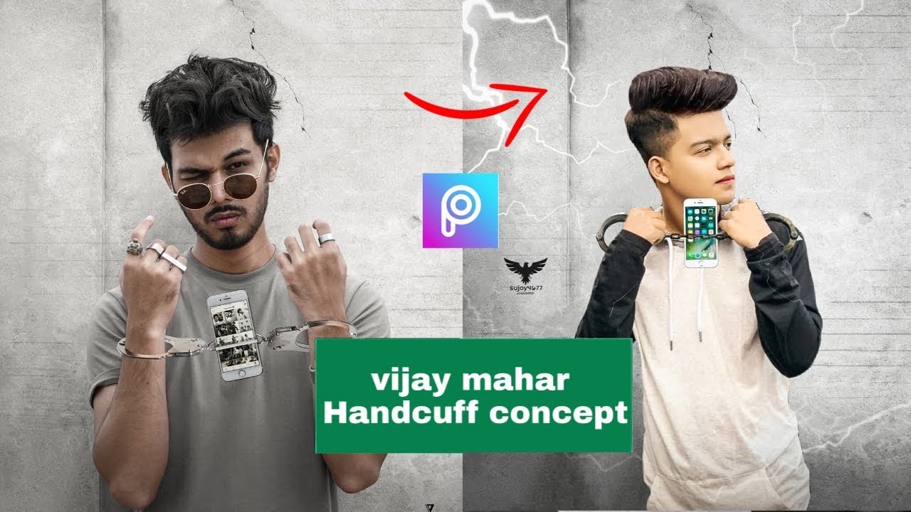 Vijay Mahar handcuffs photo editing | Vijay Mahar new photo editing ...
