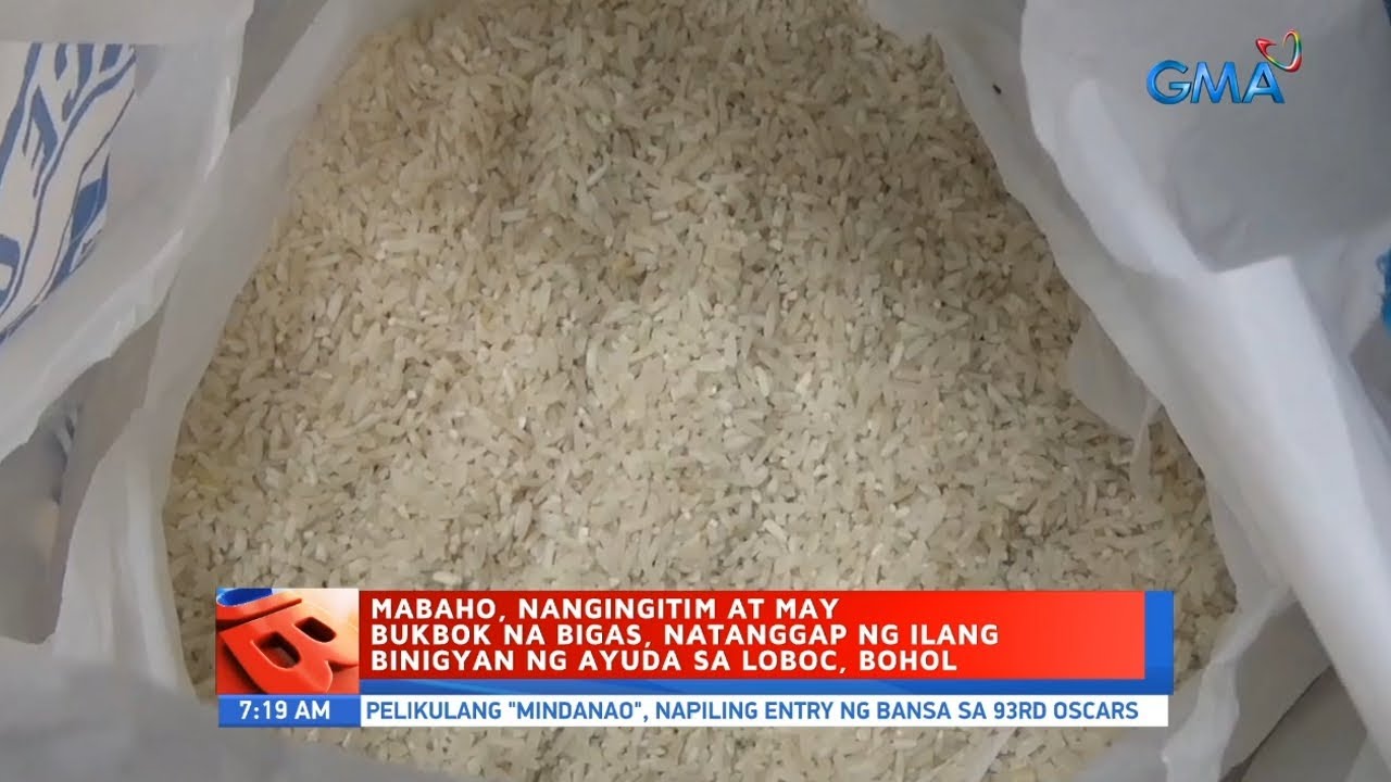 UB: Mabaho, nangingitim at may bukbok na bigas, natanggap ng ilang ...