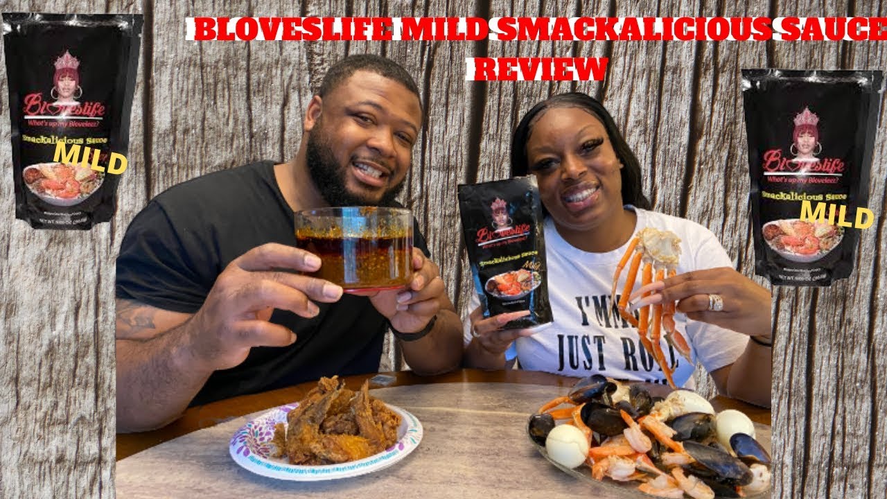BLOVESLIFE MILD SMACKALICIOUS SAUCE REVIEW|SEAFOOD BOIL W/ CHICKEN|DON ...