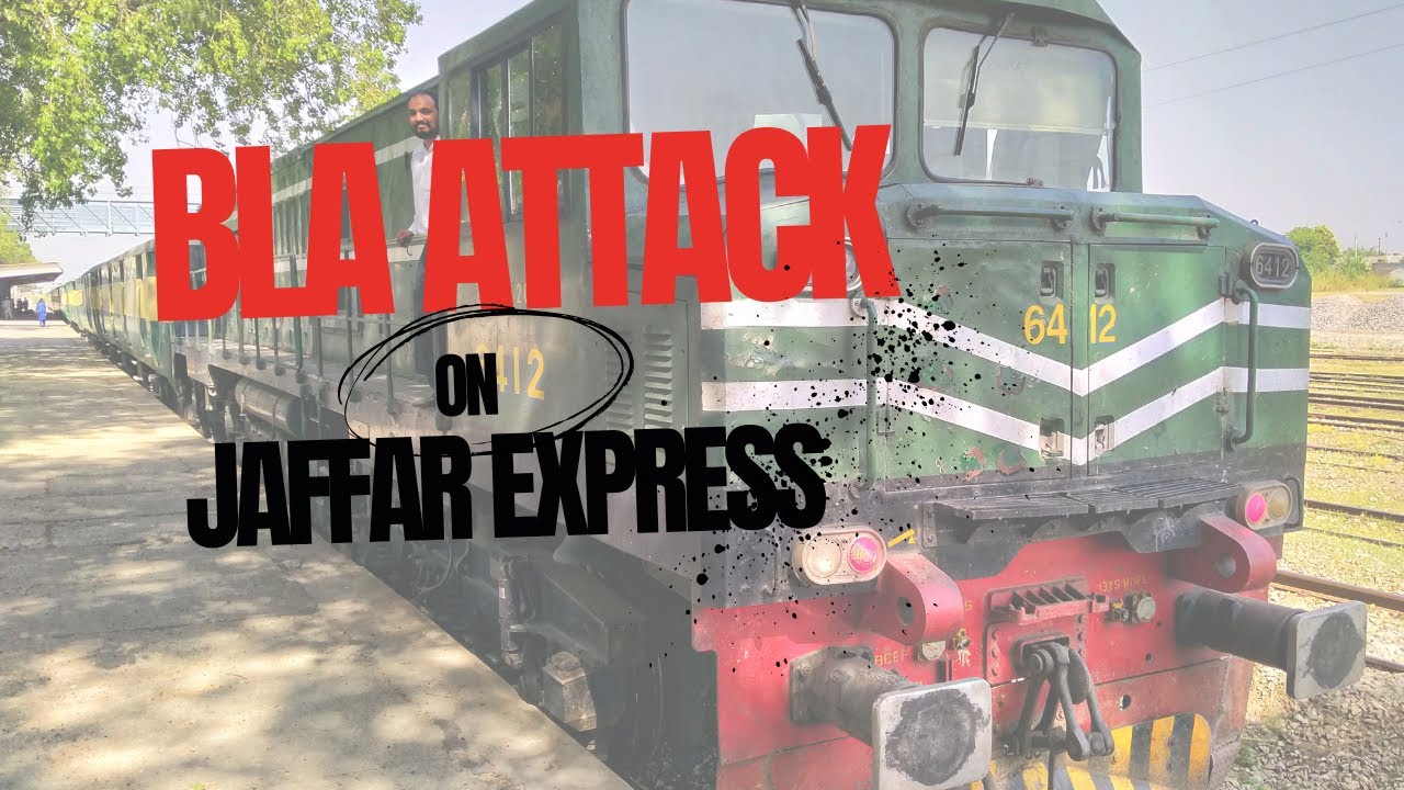 Jaffar Express Attack: BLA Releases First Video Of Jaffar Express Train ...