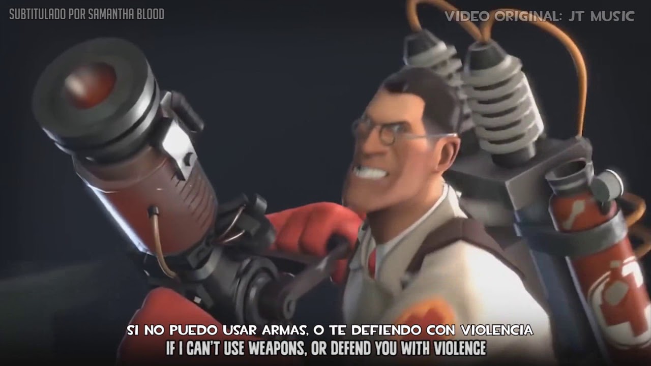 MERCY VS MEDIC RAP BATTLE by JT Music Sub Español - YouTube
