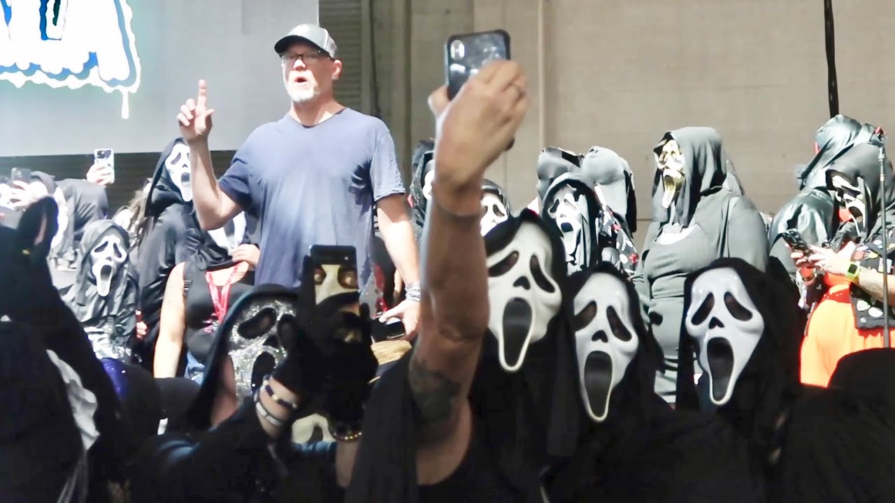 Scream Reunion At Spookala Horror Convention - Worlds Largest Ghostface ...