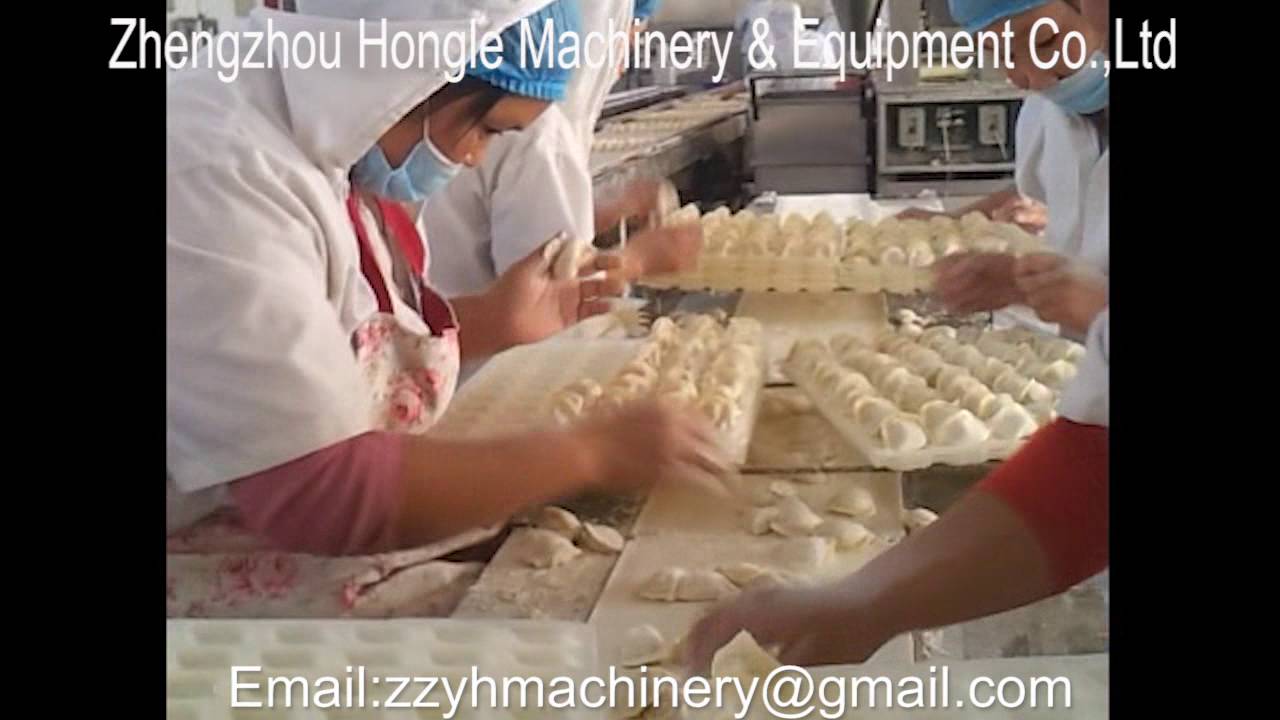 Dumpling machine - YouTube