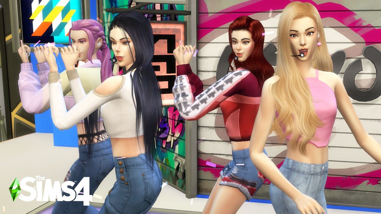K-Pop Idols Debut in the Sims 4 // Let's Play as K-Pop Idols in the ...