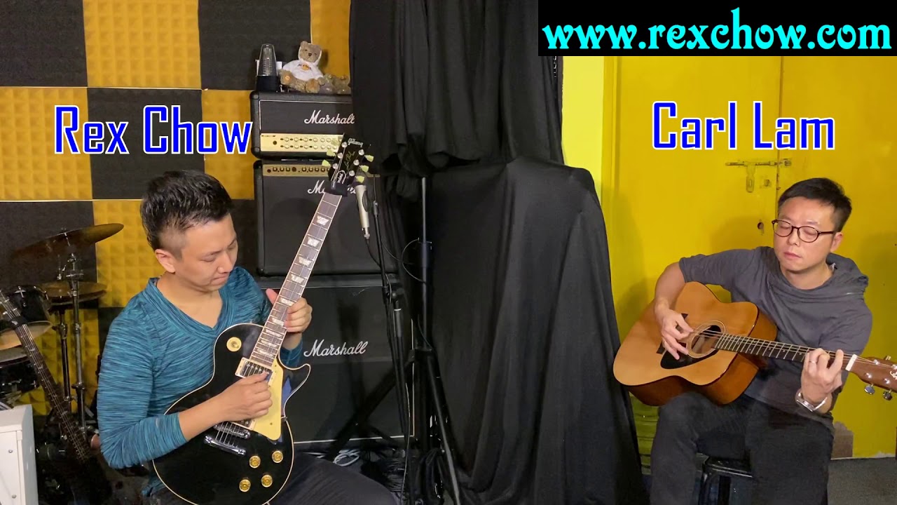Rex Chow & Carl Lam - Soft Rock Guitar Jam [Gibson 結他 Solo 抒情即興] (2020 ...