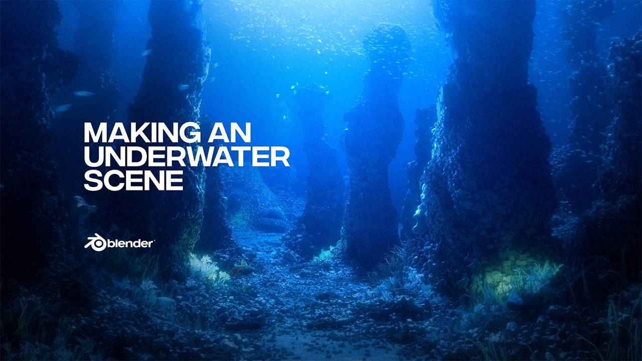Making an underwater animation in Blender - YouTube