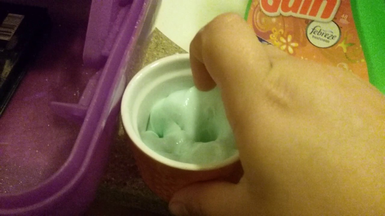 How to make slime with only laundry detergent and lotion😁😀😇🤗🤗😍😗😙😚☺ ...