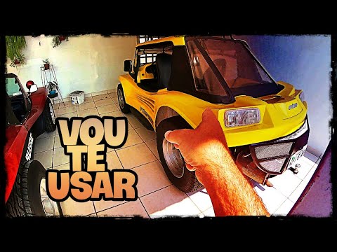 TOOK THE FYBER OUT OF THE GARAGE - Buggy Vlog