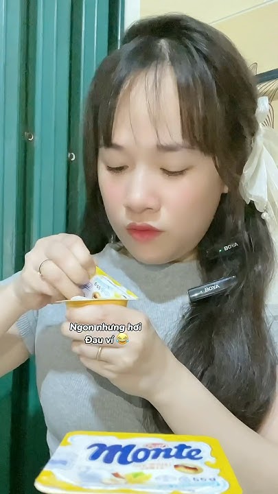 Thấy nhiều bạn ăn váng sữa nhai nhai...nên t cũng học theo 🤩 #hanghannie #asmr #food - YouTube