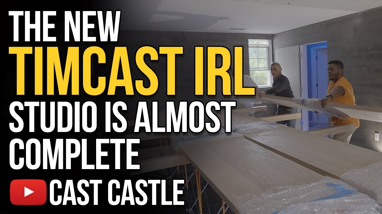 The New Timcast IRL Studio is Almost Complete - YouTube