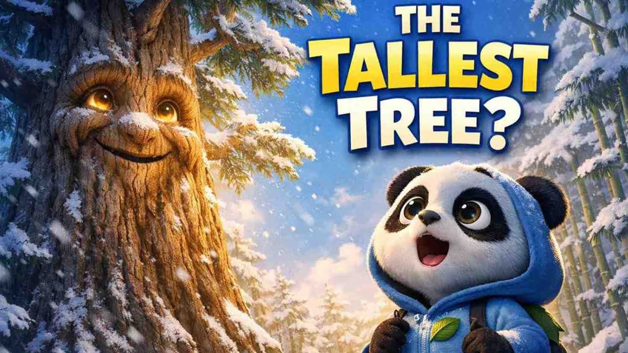 Milo the Panda Discovers the Tallest Tree 🌲 | Bedtime Story for Kids ...